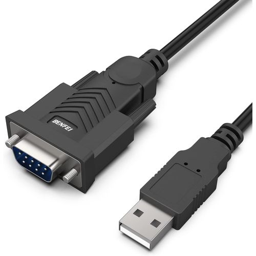 Câble USB Vers Série RS232, Adaptateur USB Vers RS232 Mâle (9 Broches)